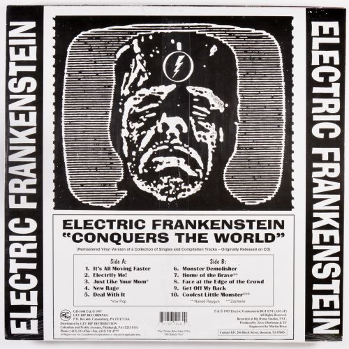 ELECTRIC FRANKENSTEIN – CONQUERS THE WORLD! – Get Hip Recordings!