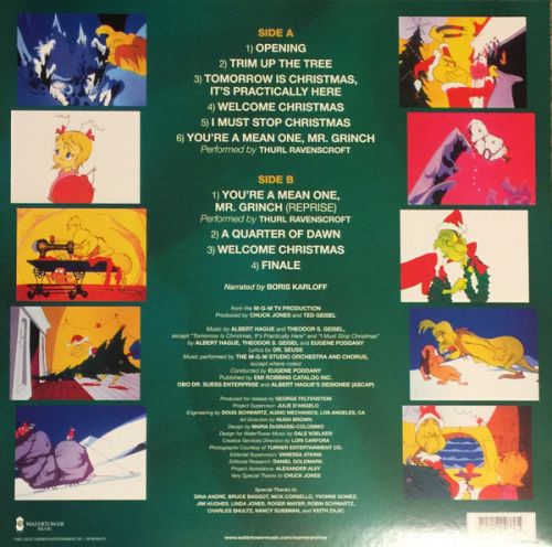 VARIOUS ARTISTS – DR. SEUSS' HOW THE GRINCH STOLE CHRISTMAS – Get Hip ...