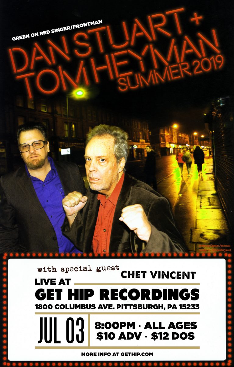 Live at Get Hip Recordings: Dan Stuart & Tom Heyman 7/3/2019 – Get Hip ...