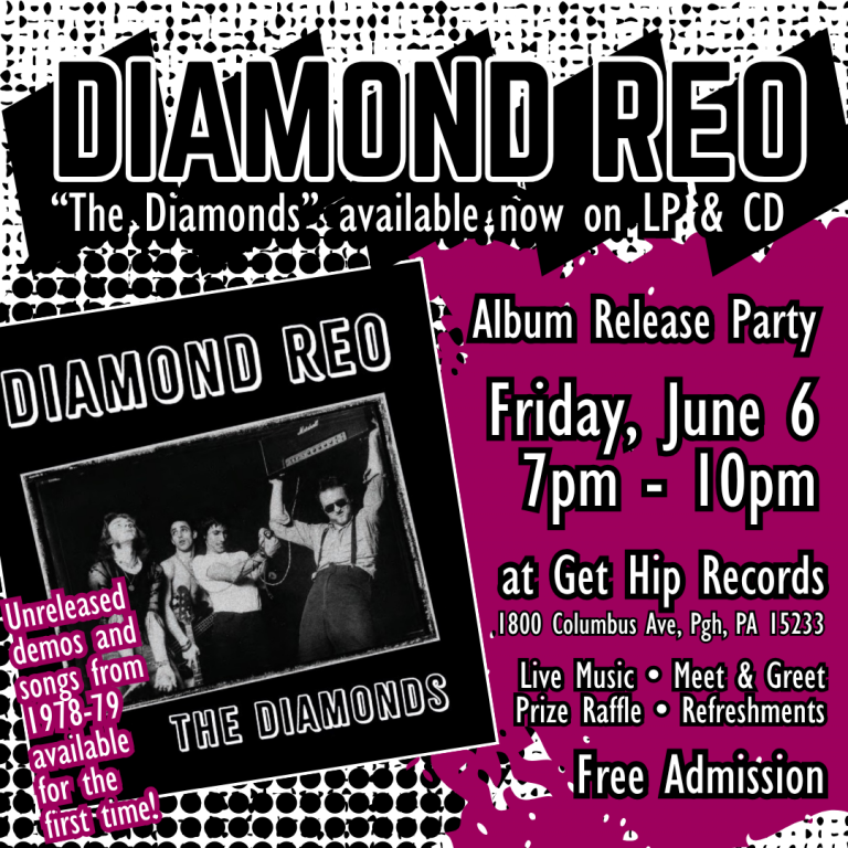 Pittsburgh hard rock legends Diamond Reo “The Diamonds” Album Release ...